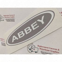 Abbey Replacement Caravan Sticker | CaravanGraphics.com