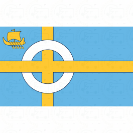 Isle of Skye Flag Sticker | CaravanGraphics.com